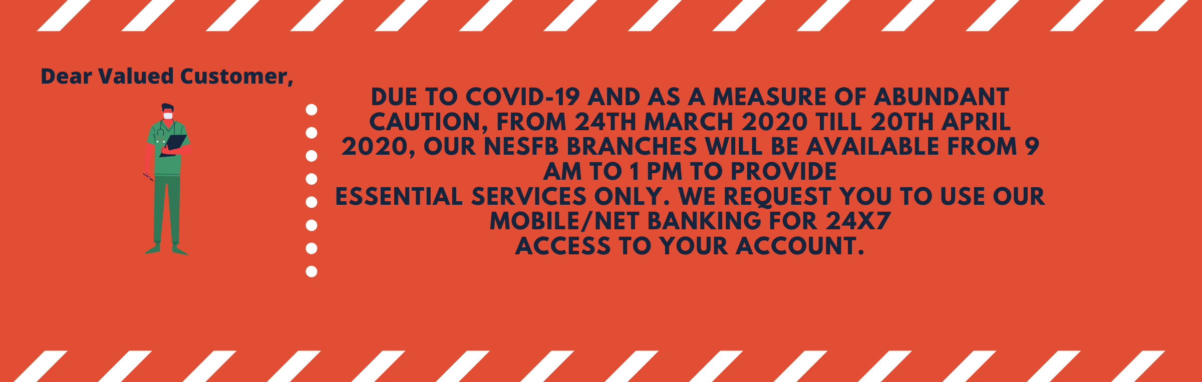 Welcome to North East Small Finance Bank